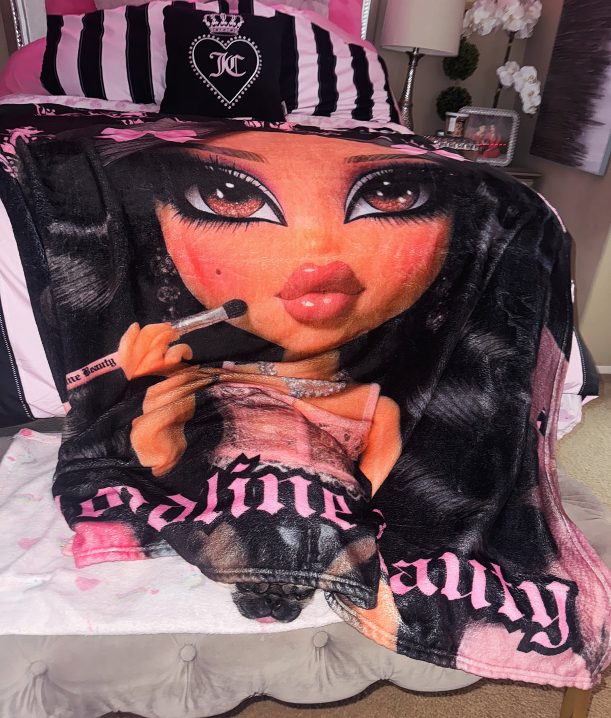 GORGEOUS DOLL THROW BLANKET | BLOODLINE BEAUTY