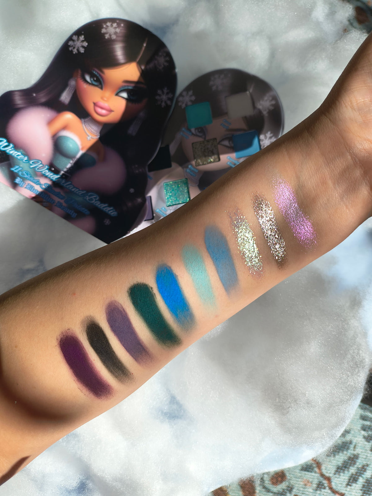 WINTER WONDERLAND BADDIE SHADOW PALETTE | BLOODLINE BEAUTY